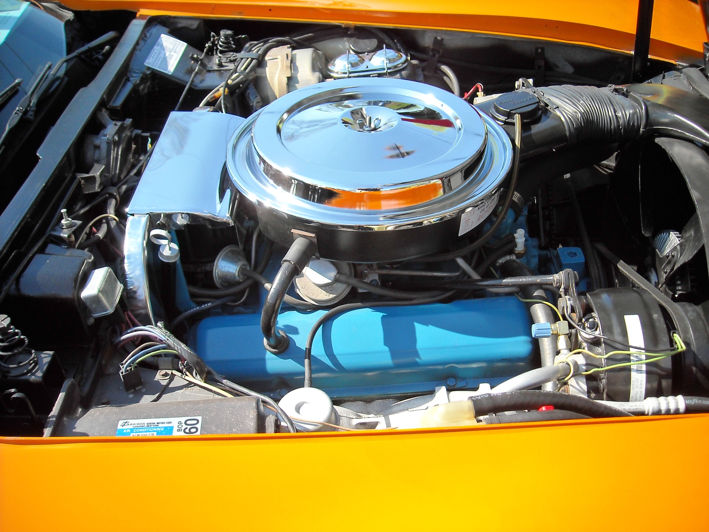 1977 Corvette Engine