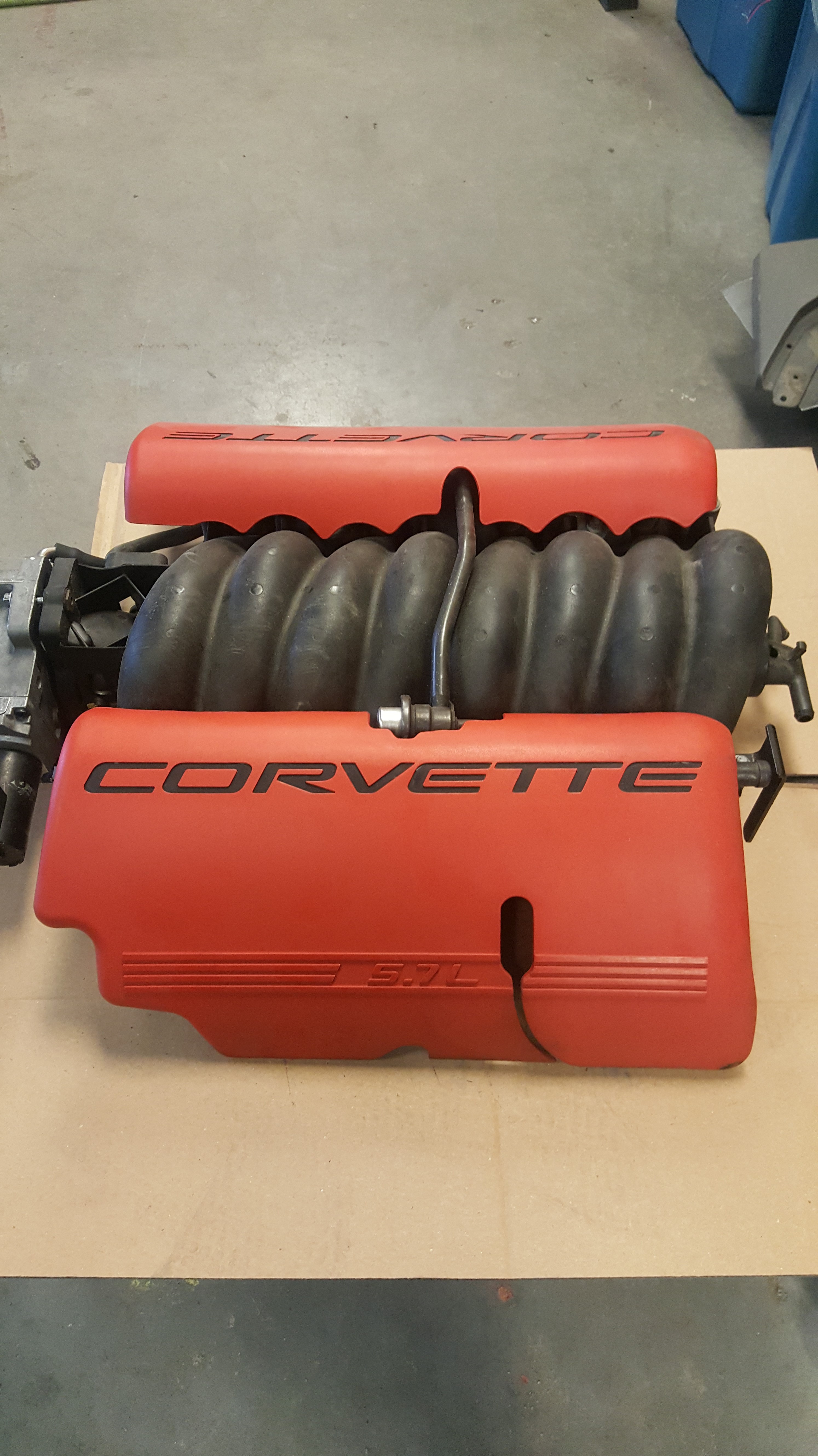 FS (For Sale) ls6 red engine covers - CorvetteForum - Chevrolet ...