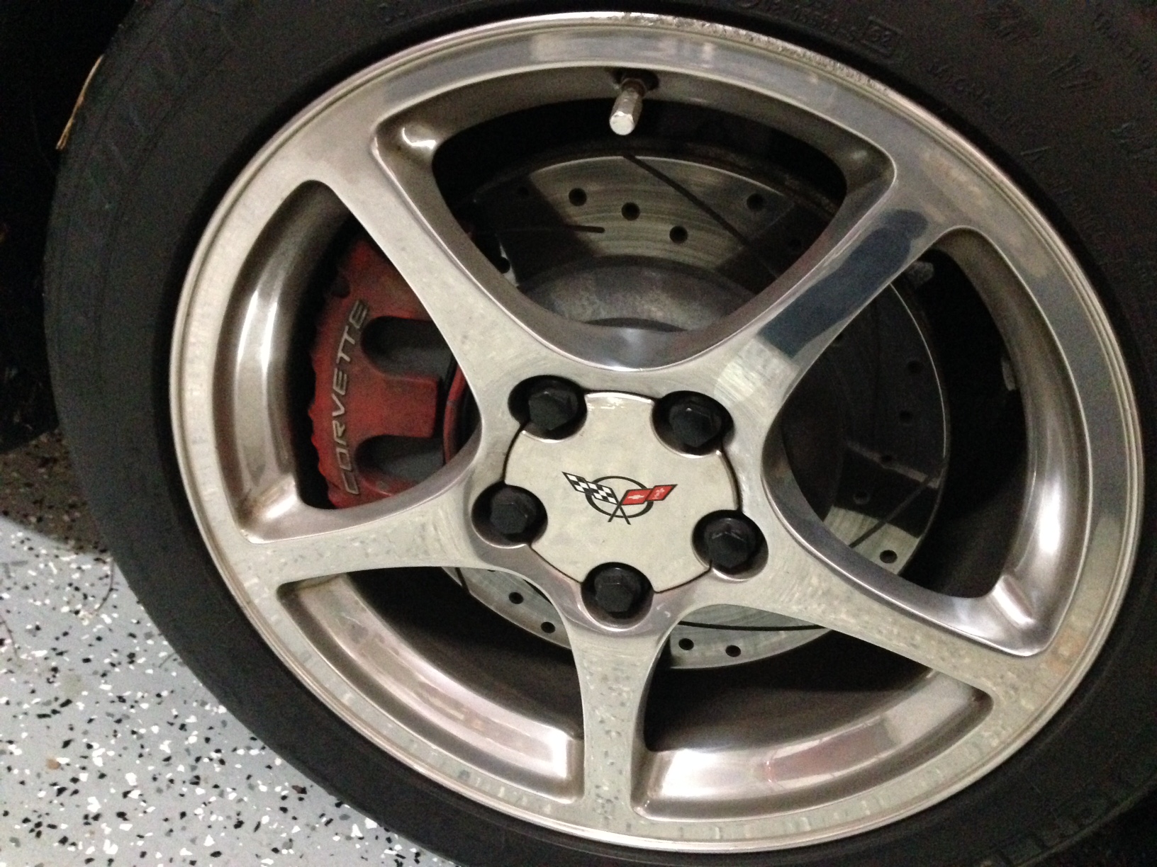 Wet Sanding the inside barrel of aluminum rims - CorvetteForum ...