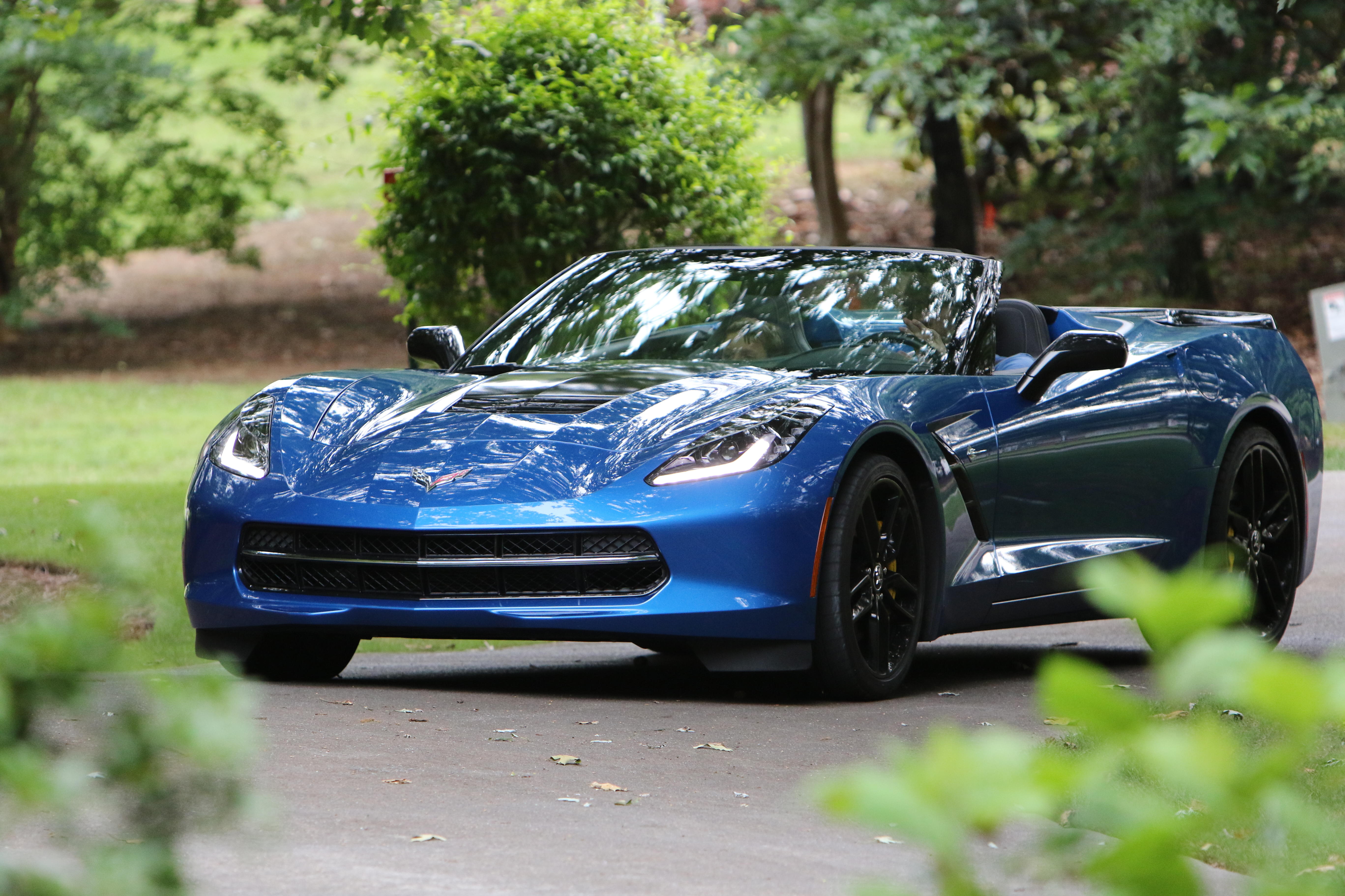 2022 Corvette Laguna Blue Convertible