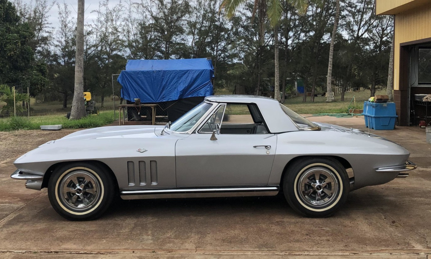 Silver '65 Corvette Convertible Has Us Dreaming of Hawaii - CorvetteForum