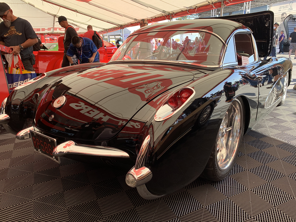Gorgeous C1 Corvette Restomod Shines in Mother's SEMA Booth