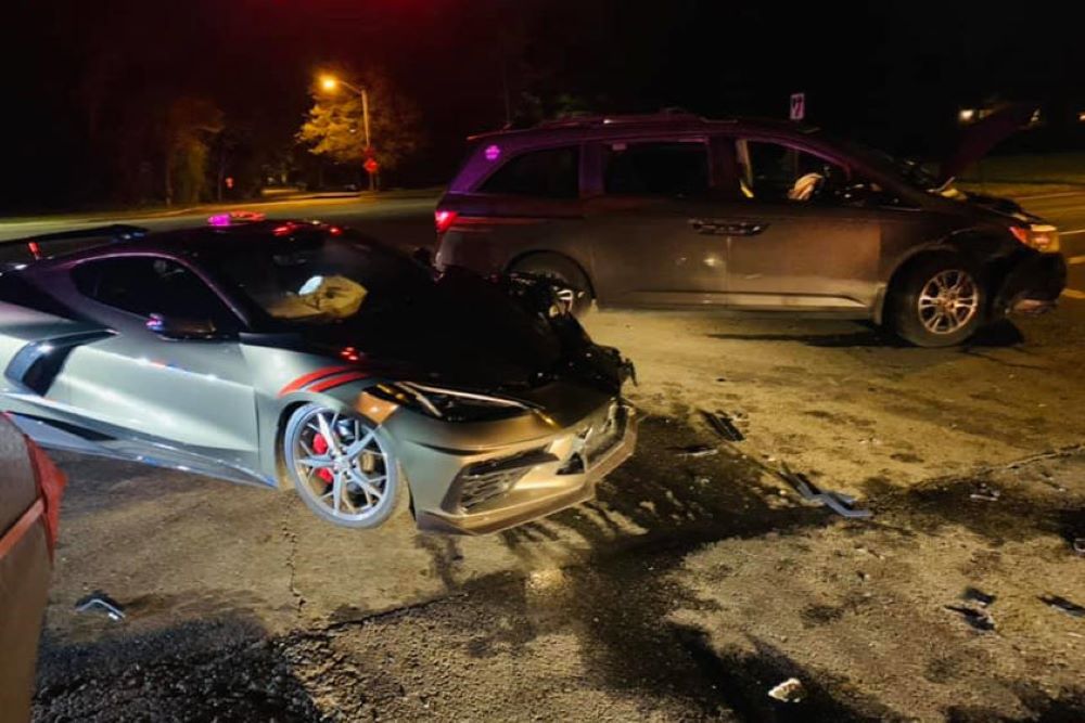 C8 Corvette Holds up Exceptionally Well in Serious Crash