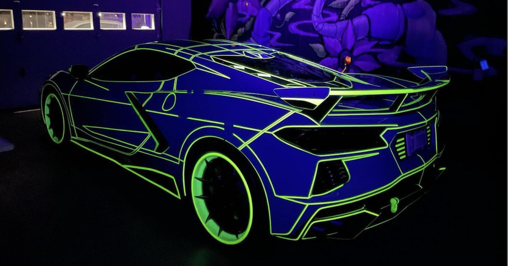 Glow In The Dark Body Paint Tron